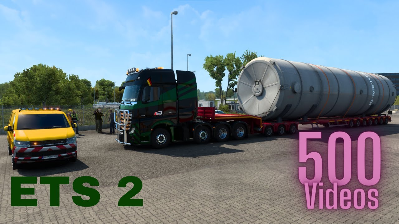 ETS 2 von Bremen nach Travemünde #500🥳 - YouTube