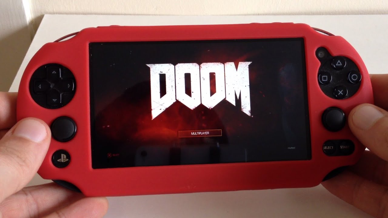 DOOM PS Vita Remote Play Gameplay - YouTube
