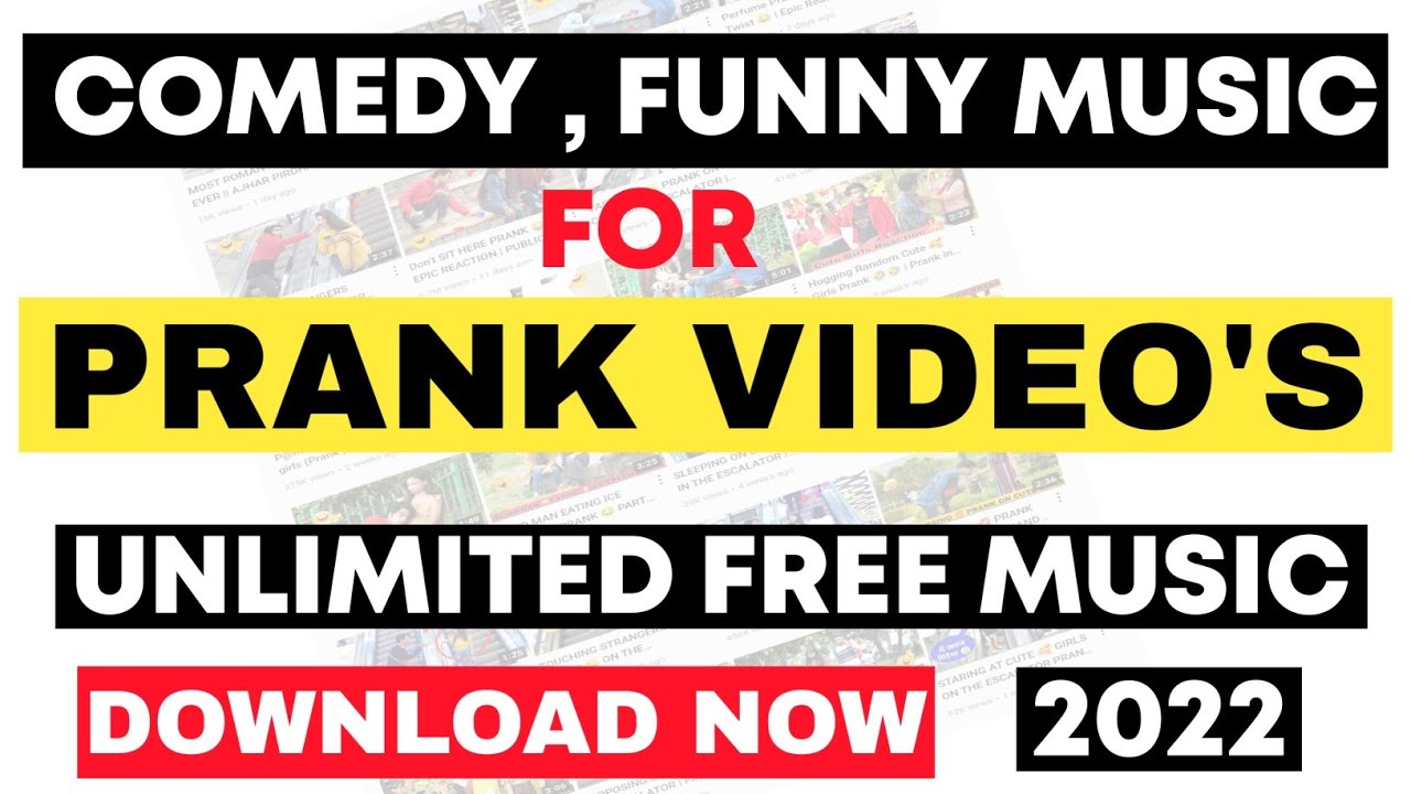 Prank video background funny music | Funny Sound effects No Copyright ...