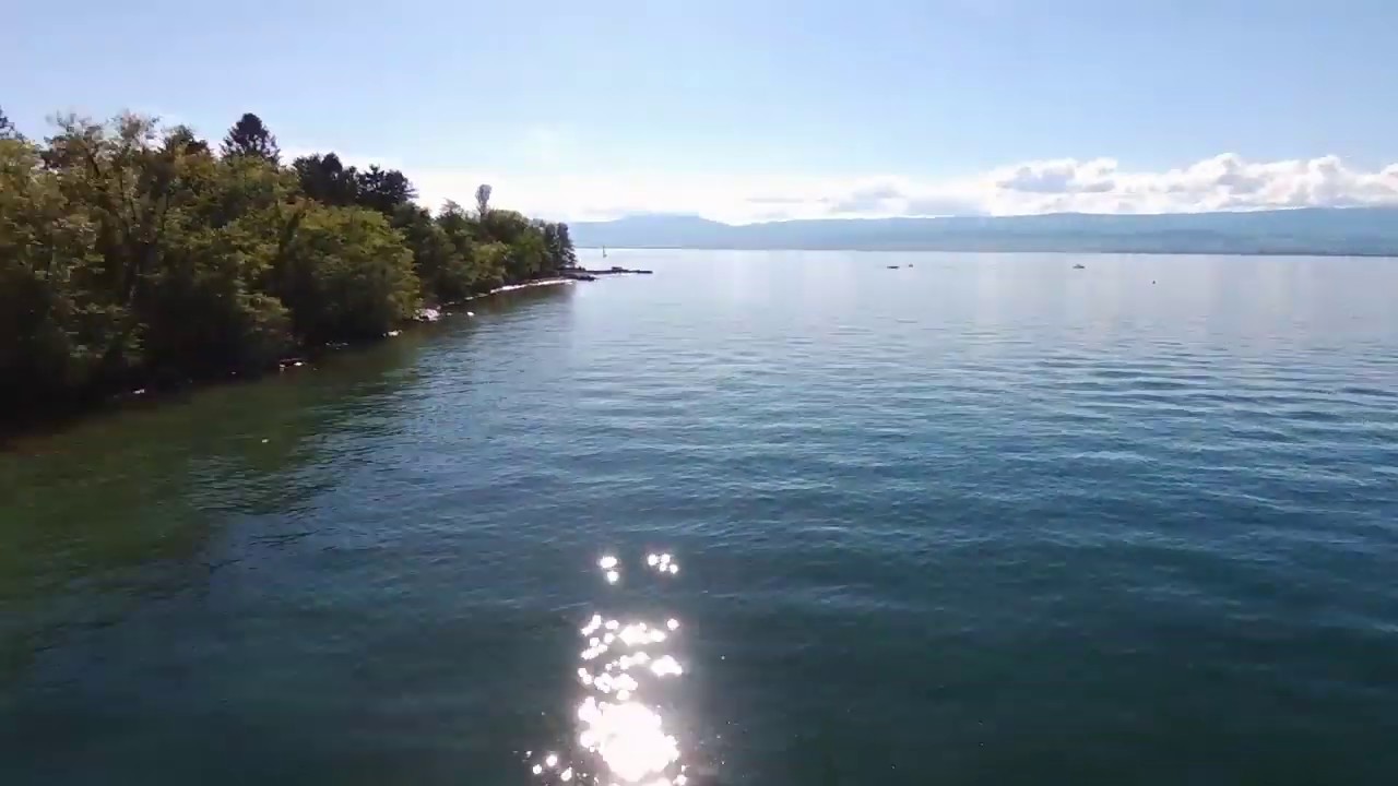 Delta de la Dranse, Thonon, France - YouTube