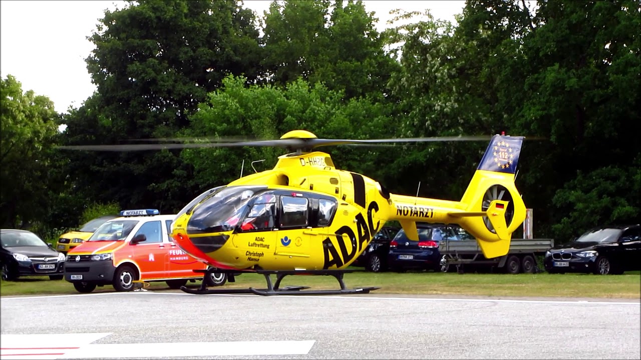 Christoph Hansa - 25 Jahre Luftrettung. 2. Einsatz Christoph Hansa (D ...