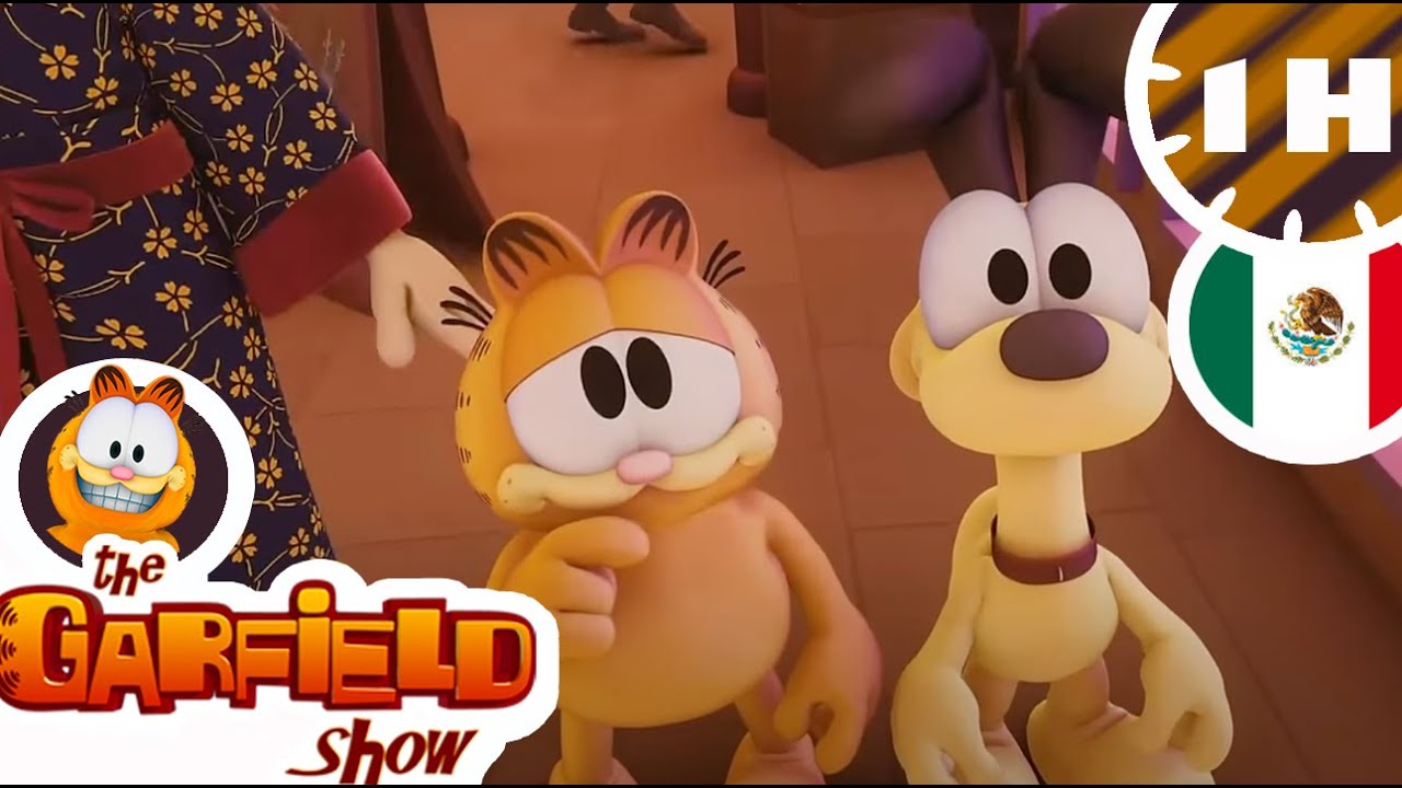🤩 ¡Garfield en China! 🇨🇳 Garfield Show Español Latino - YouTube
