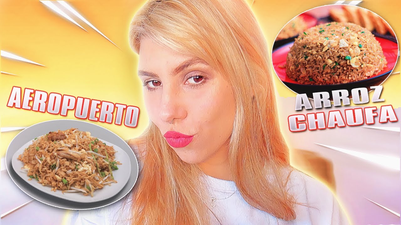 Argentina PRUEBA comida PERUANA - Arroz CHAUFA Y AEROPUERTO - YouTube
