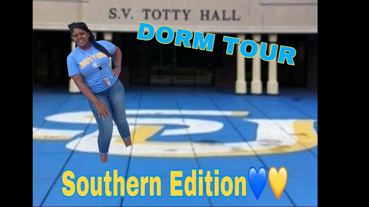 DORM TOUR:Southern University (Totty Hall) - YouTube