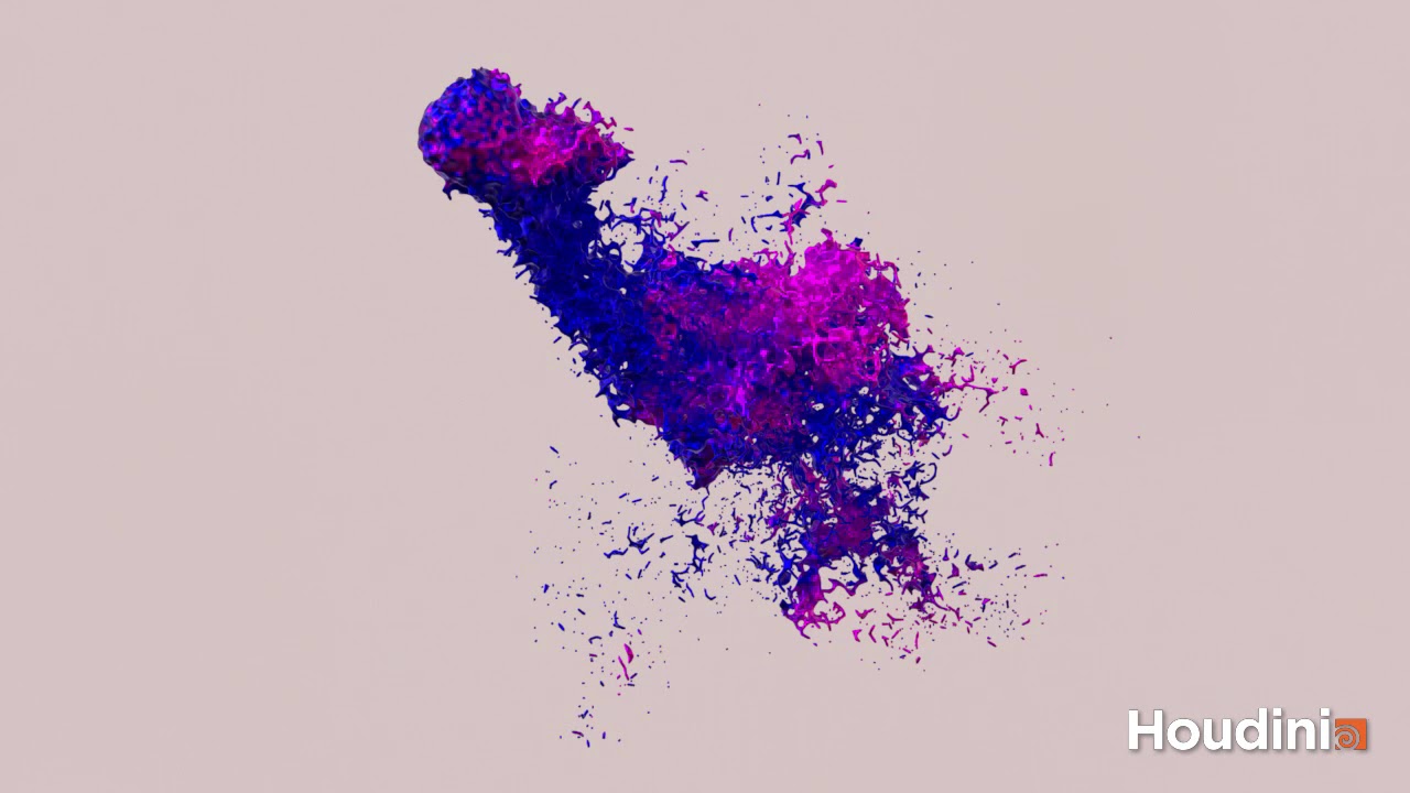 Paint Splatter Simulation - YouTube