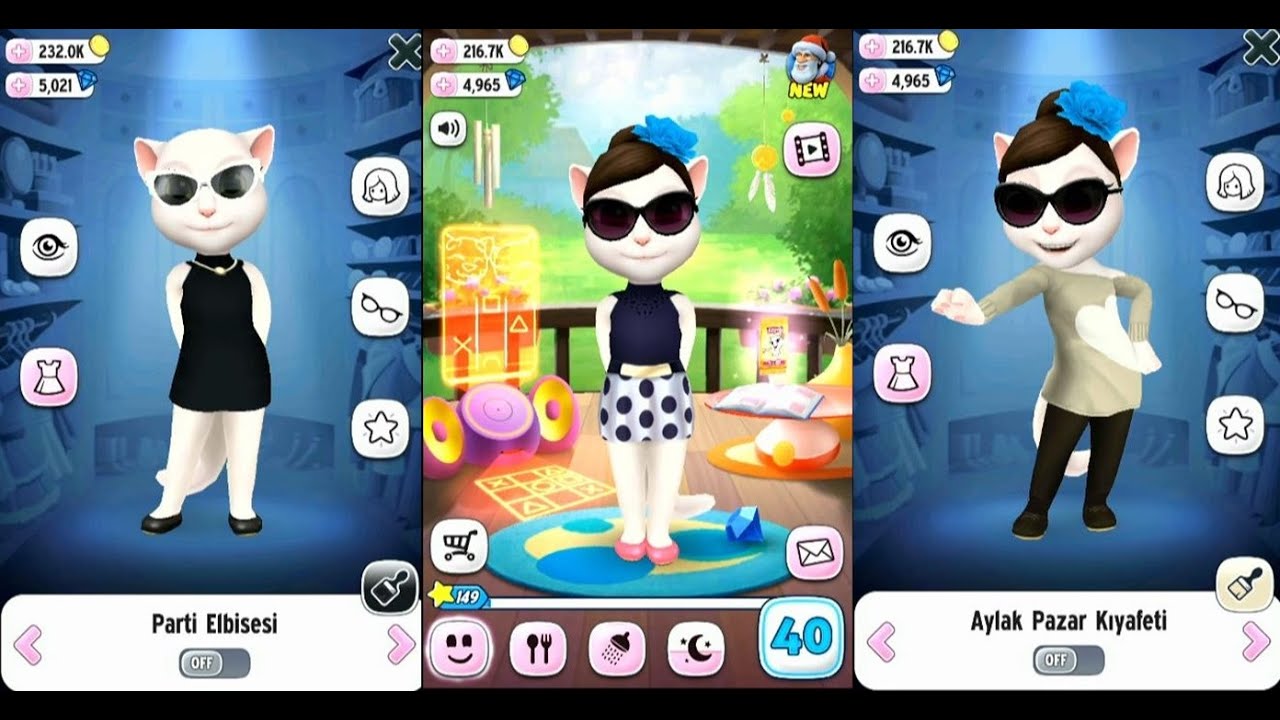 My Talking Angela Dress Up #4 - GamePlay Trailer - YouTube