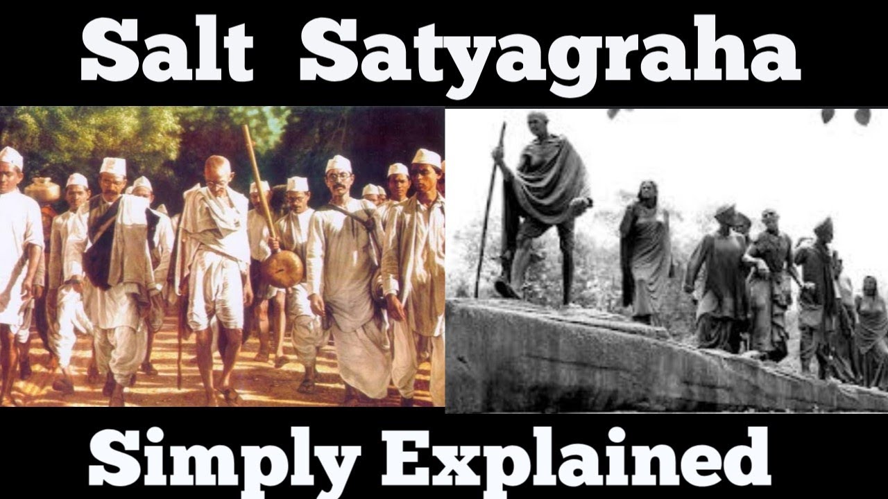 Salt Sathyagraha | Salt March | Dandi March | Simply Explained | Tamil ...
