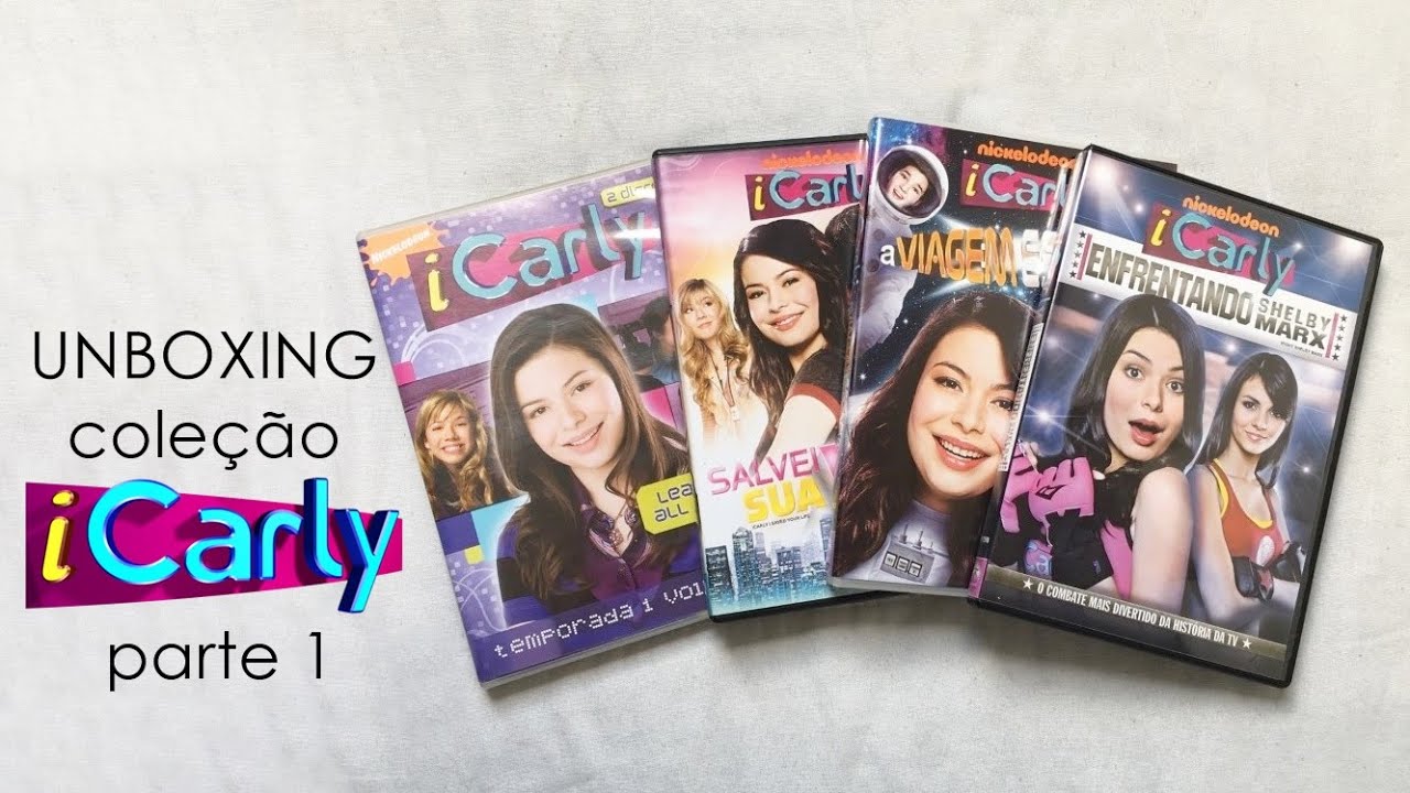 Coleção iCarly | DVD Unboxing - Parte 1 - YouTube