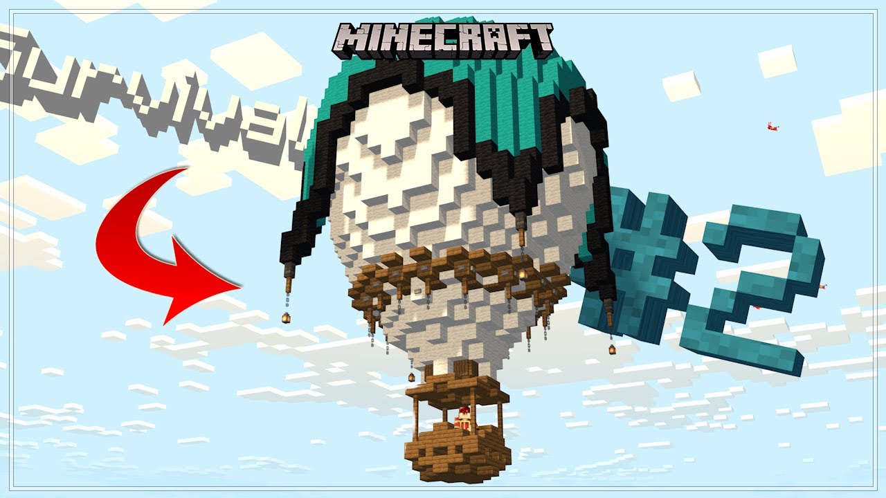 TimeLapse Balão | Minecraft Survival Builld #2ep - YouTube