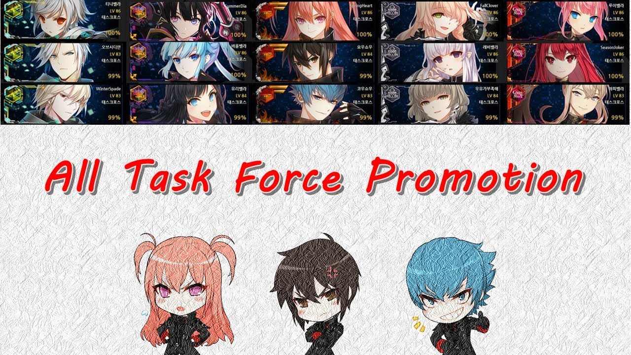 [Closers KR/클로저스] 태스크포스 프로모션 영상 모음집(All Task Force Promotion video ...