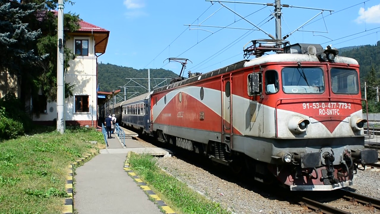 Plecarea lui IR 1634 din Gara Busteni - YouTube