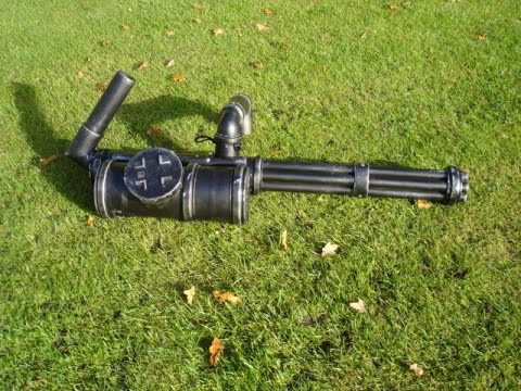Minigun DIY - YouTube