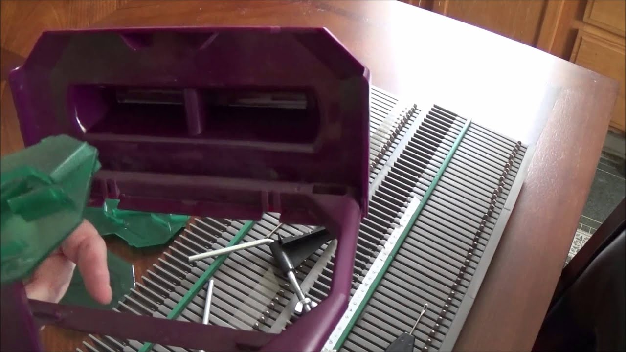 Sweater Machine Basics part 1 - YouTube