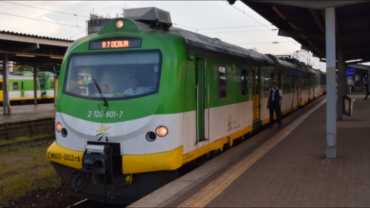 EW60-002/EN57AKM-1486 |Warszawa Zachodnia| - YouTube