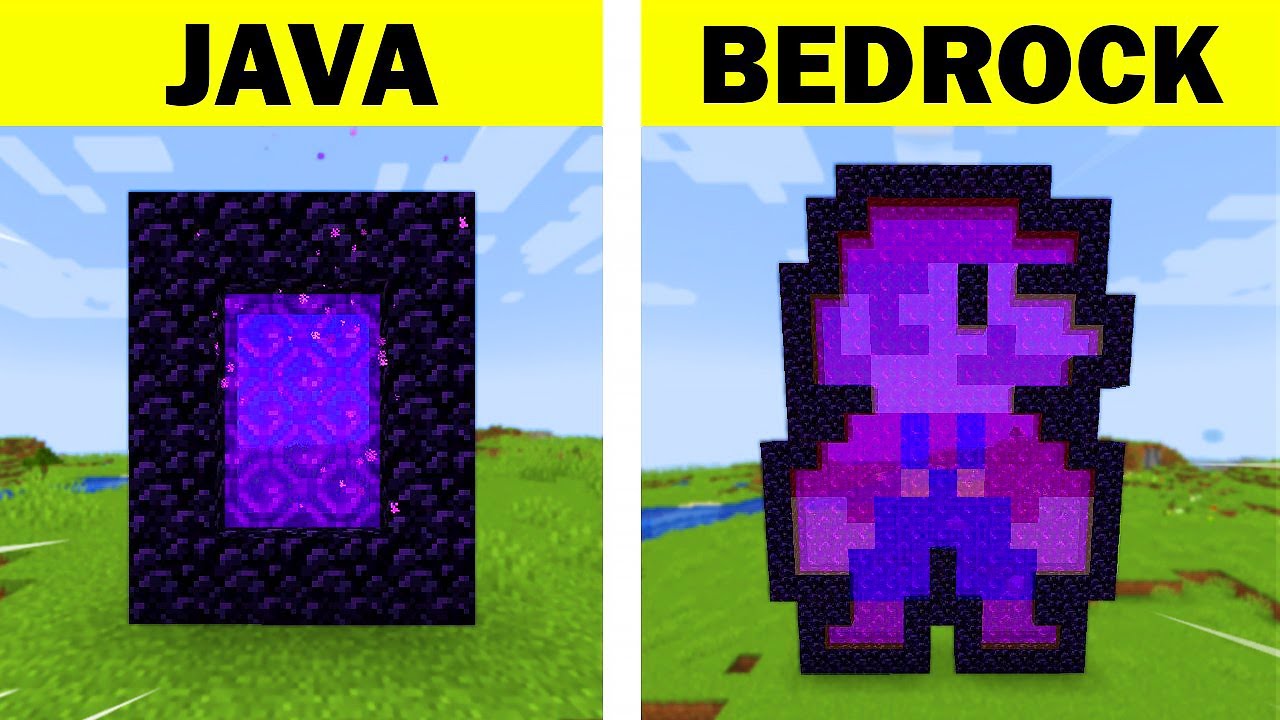 🔥โคตรเจ๋ง!!【"ทดสอบ 50 สิ่งที่ต่างกันระหว่างJava และ Bedrock!!"】| (Minecraft Java Vs Bedrock ...