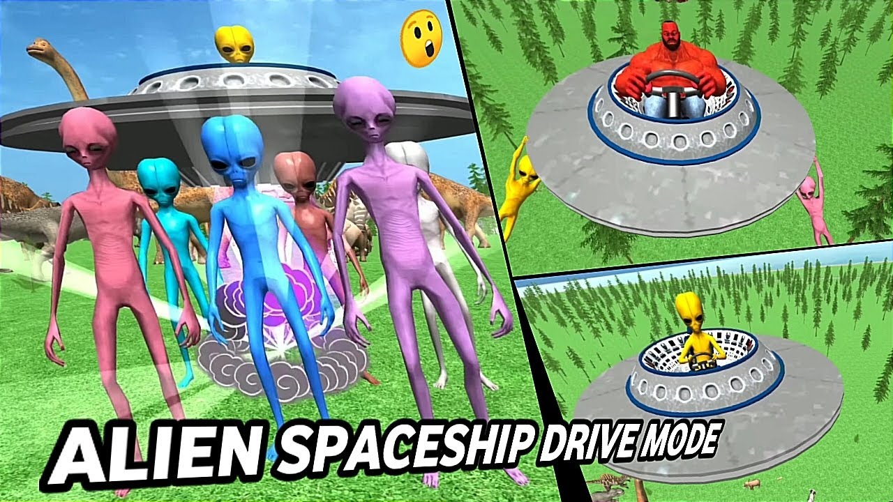 Alien spaceship drive cheat code || in Indian bike driving 3D game new ...