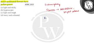 Explain Why Insect Pollinated Flowers Have Sticky Pollen Grains | Best ...