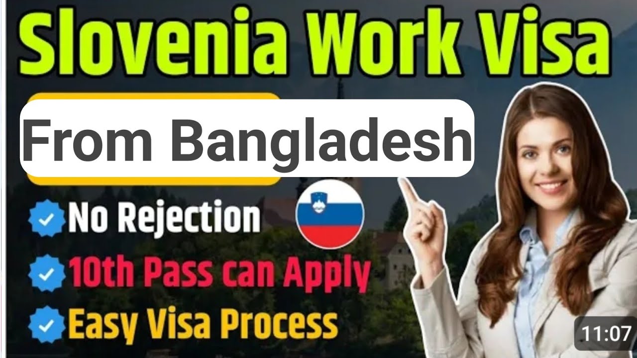 Slovenia work permit visa 2023, অল্প সময়ে ইউরোপে যাওয়ার অন্যতম সহজ ...