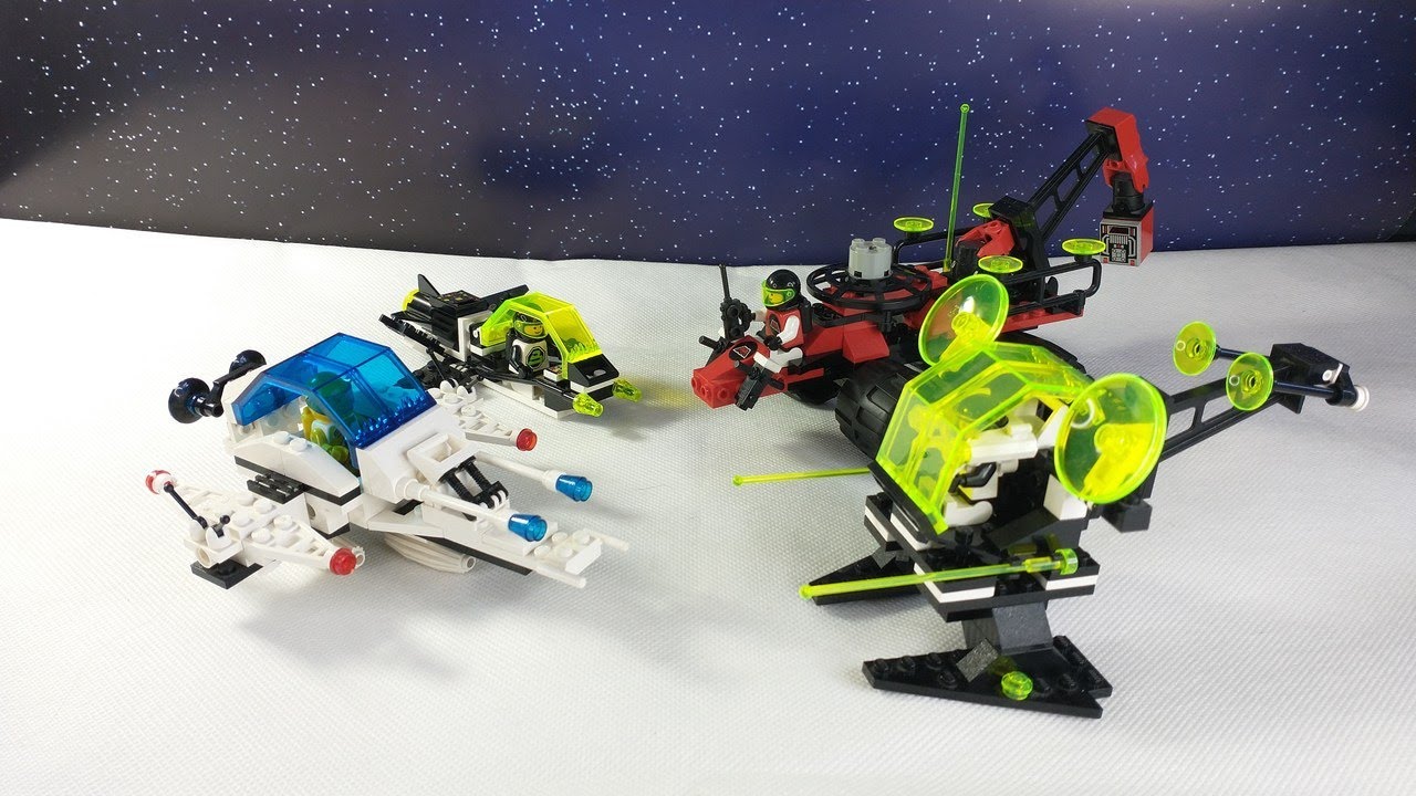 Recenzja - LEGO Space 6875, 6832,6896, 6878 - YouTube