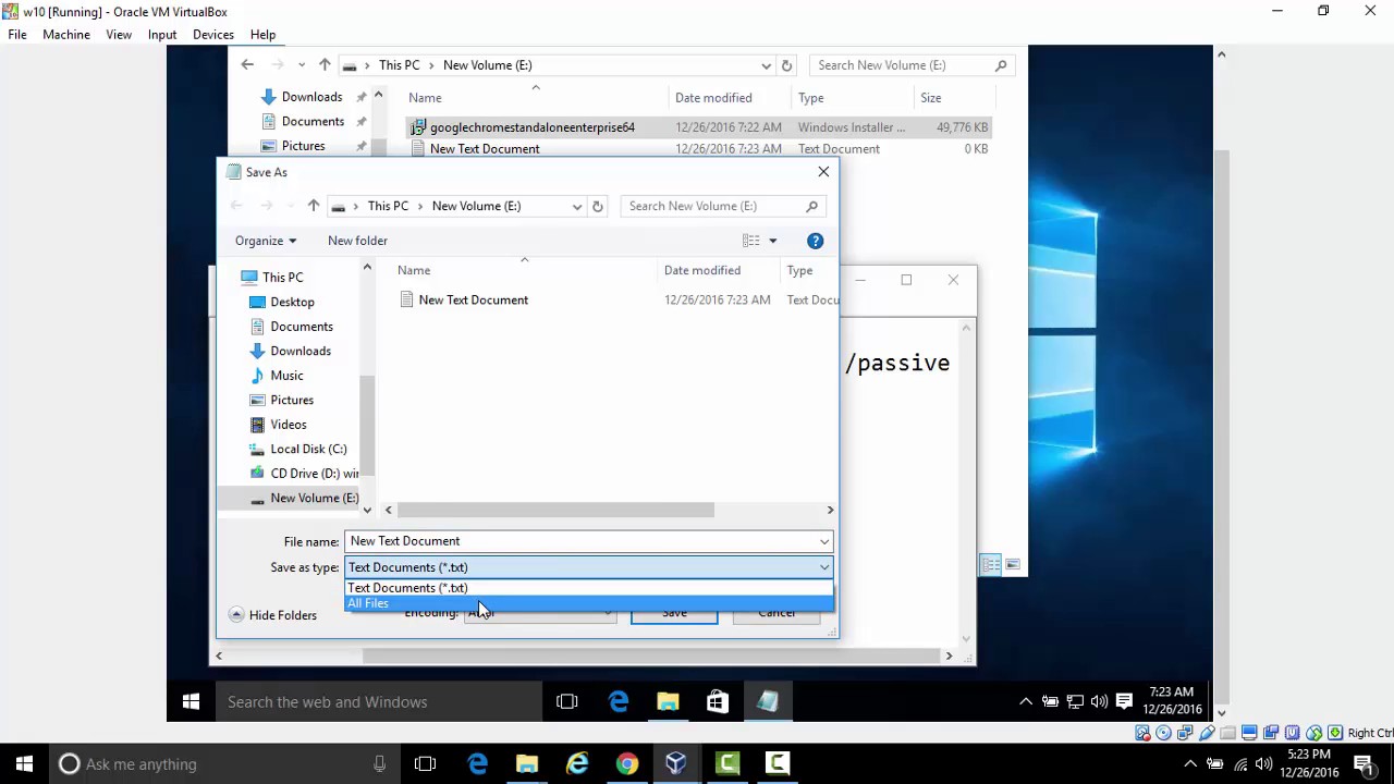 how to sillent install chrome with .bat script - YouTube