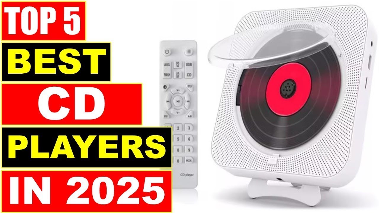 BEST CD Players - Top 5 Best Portable CD Players On Aliexpress - YouTube