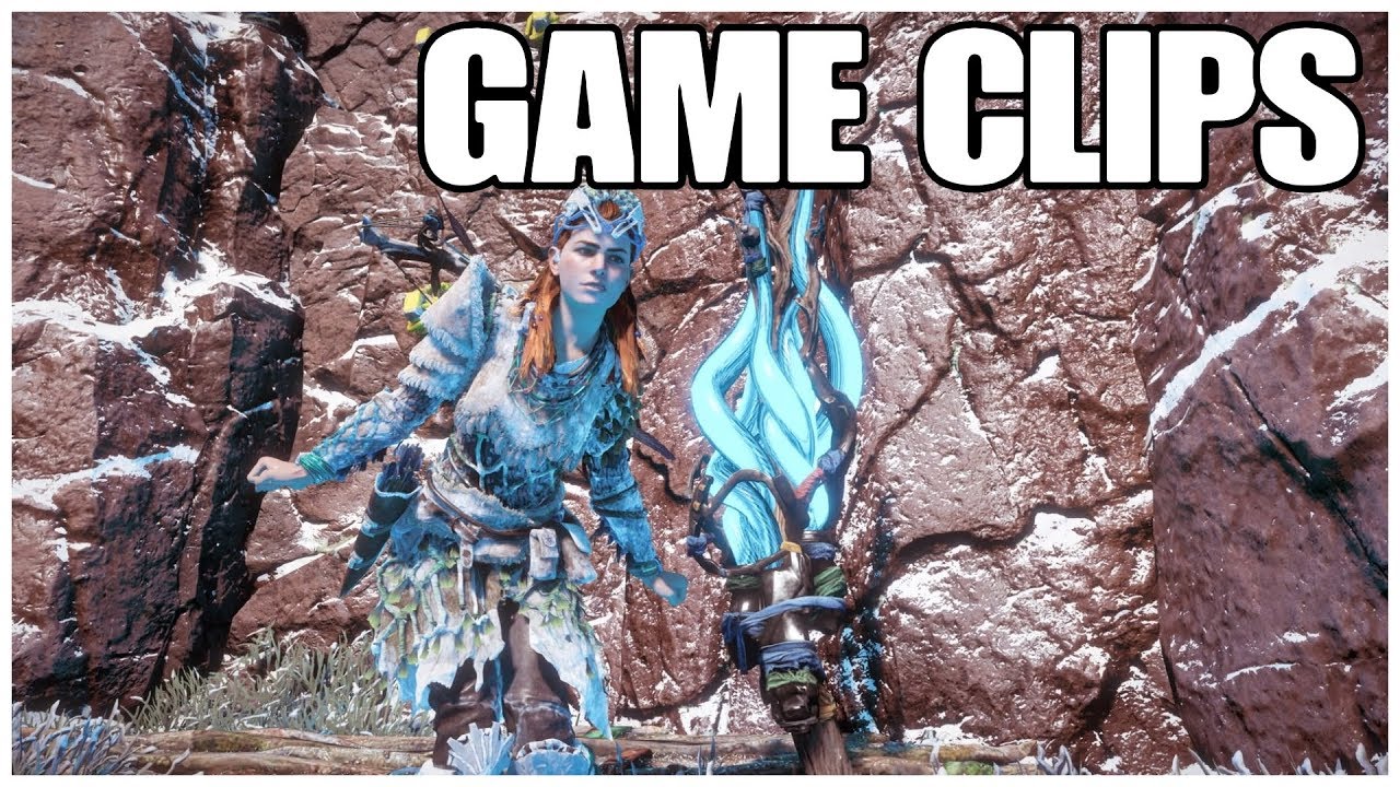 HZD The Frozen Wilds Glitched Snapmaw - YouTube