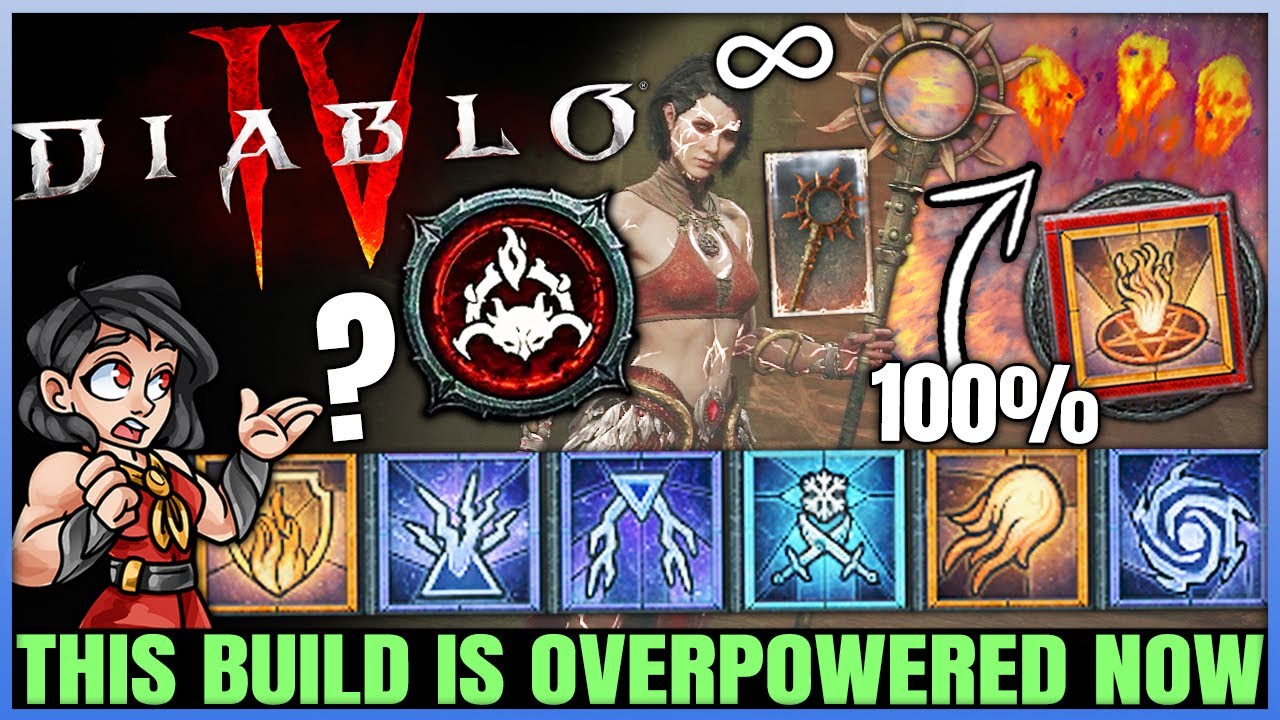 Diablo 4 - New MAXIMUM DAMAGE 1 Shot EVERYTHING Best Build - Fireball ...