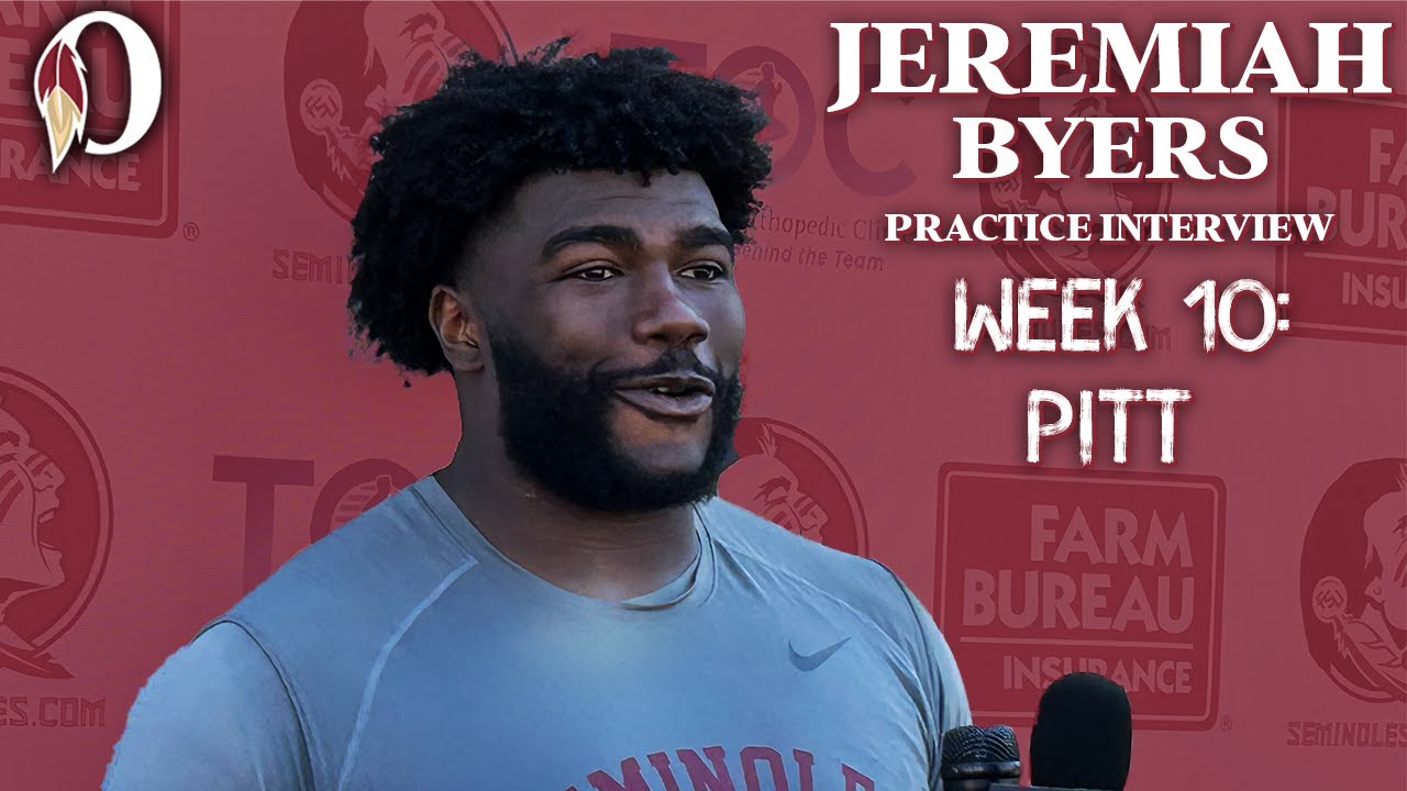 FSU Football | OT Jeremiah Byers talks growing his confidence and ...