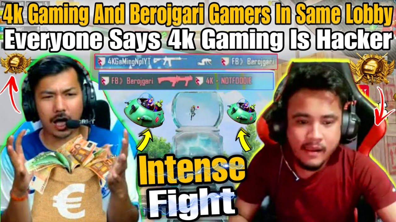 4k Gaming And Berojgari Gamers In Same Lobby | Everyone Says 4k Gaming ...