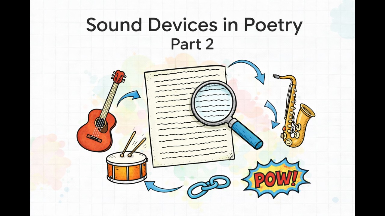 Sound Devices in Poetry - Part 2 - YouTube