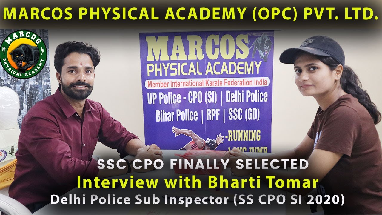 SSC CPO FINALLY SELETED🔥 | Interview with Bharti Tomar | Delhi Police ...