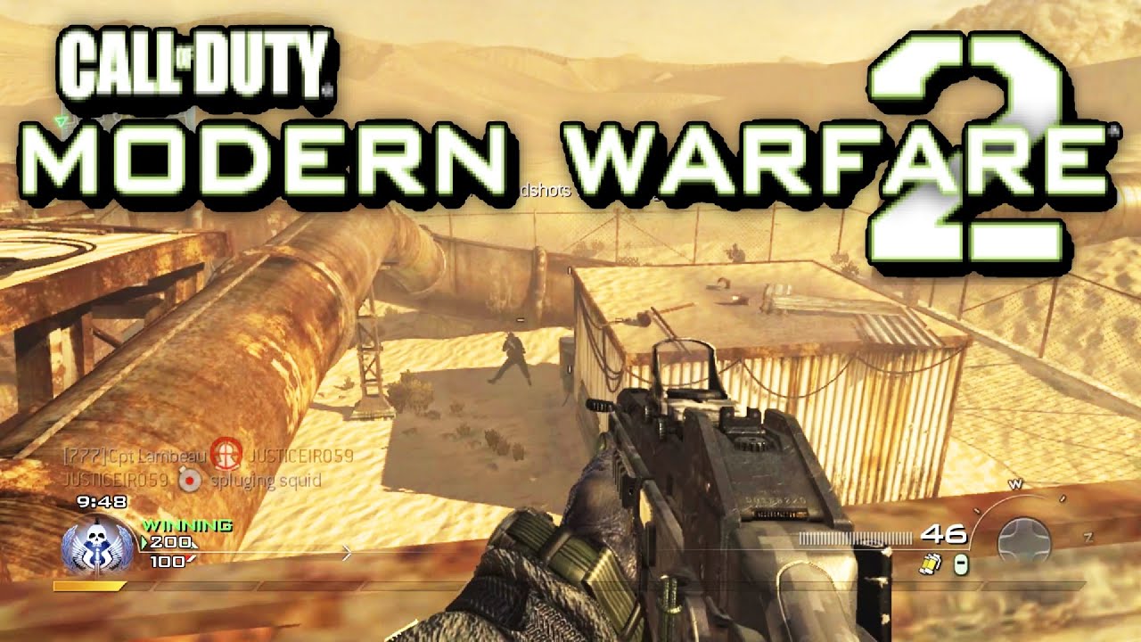 Call of Duty: Modern Warfare 2 Team Deathmatch on RUST! (THROWBACK ...