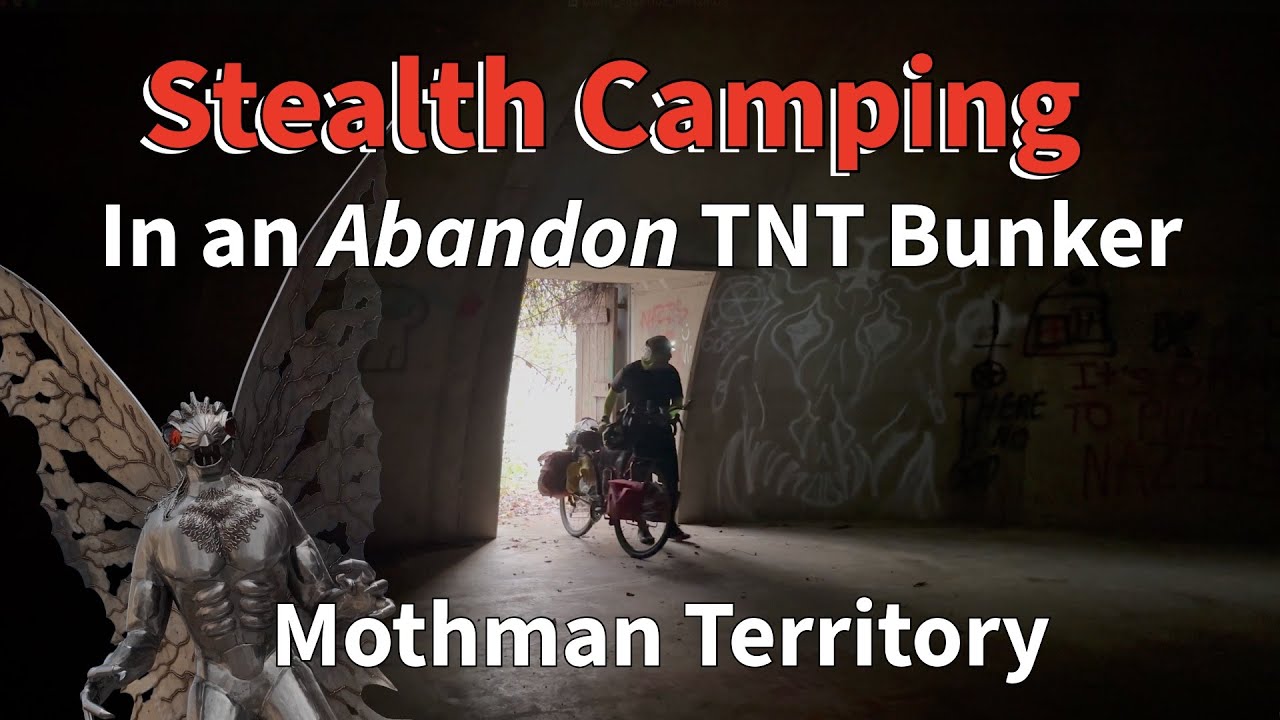 Stealth Camping in a TNT Bunker - YouTube