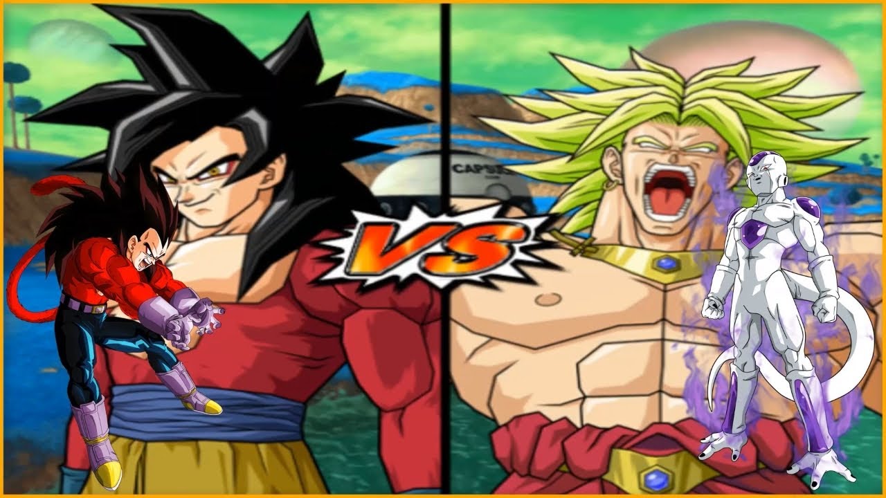 Dragon Ball Z BT3 - SSJ4 Goku & SSJ4 Vegeta VS LSSJ Broly & Final Form ...