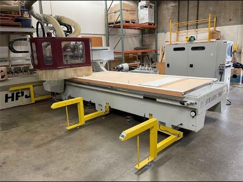 ANDI STRATOS PRO CNC Router - YouTube