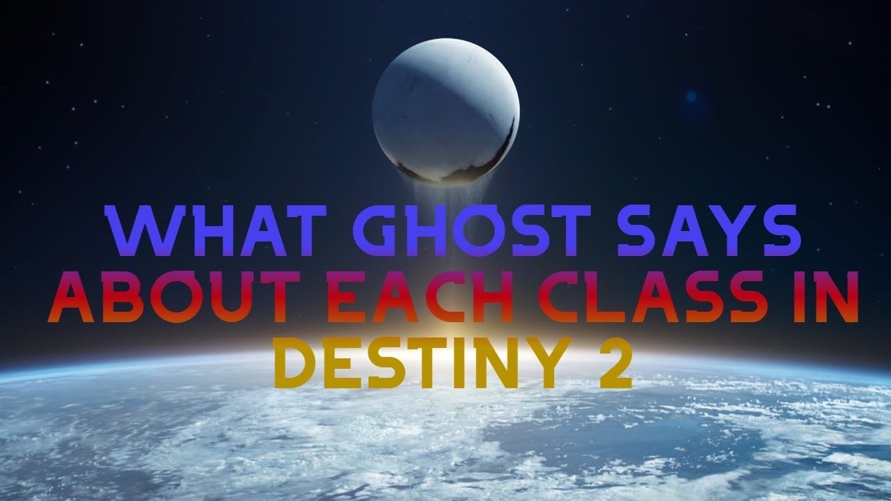 What Ghost says about each class - YouTube