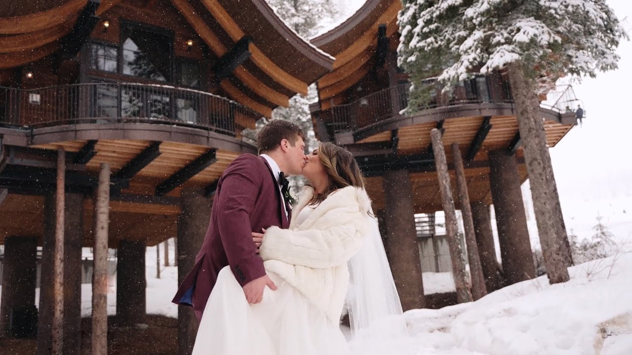 The Wedding of Carly & Shane | Whitefish, Montana - YouTube