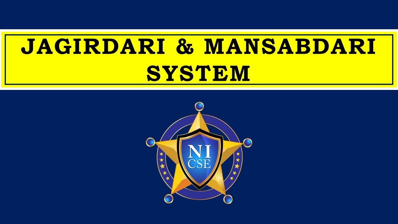JAGIRDARI & MANSABDARI SYSTEM - YouTube