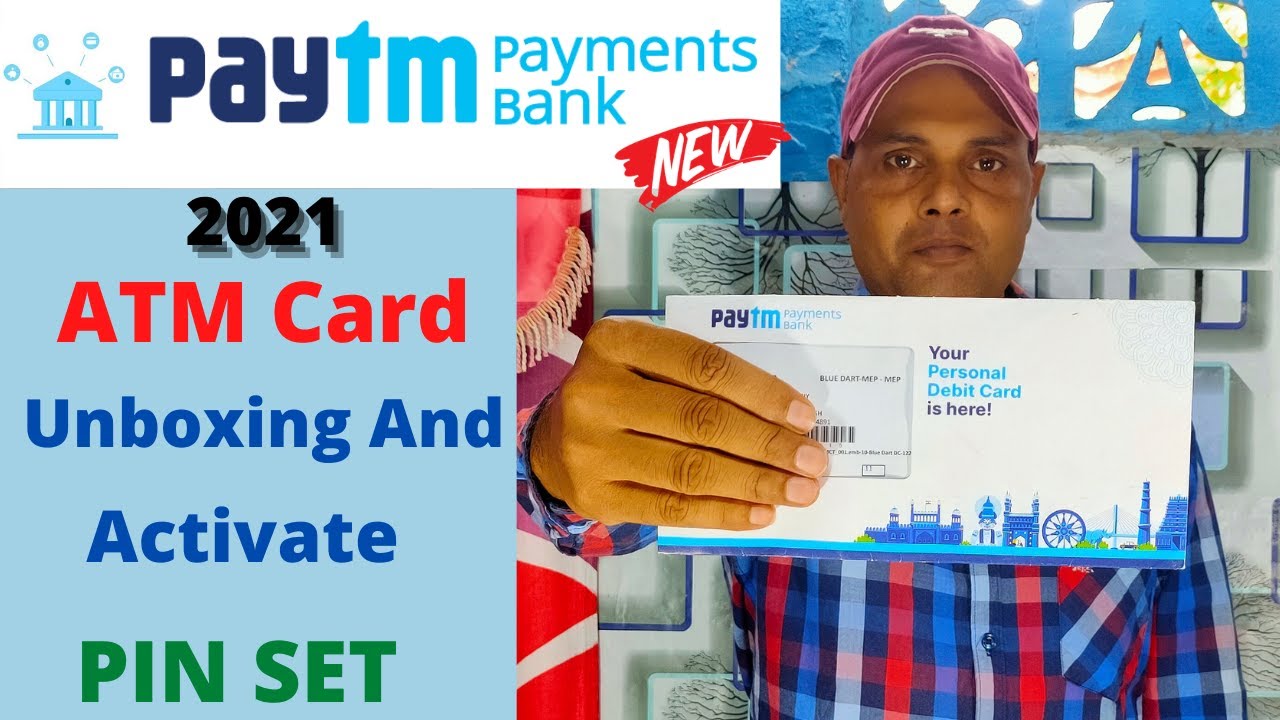 paytm atm card unboxing | paytm atm card activate kaise kare 2021 ...