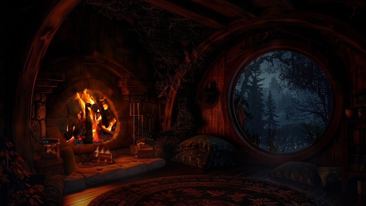 Listen to the Sound of Campfire and Falling Rain to Sleep Better in the ...