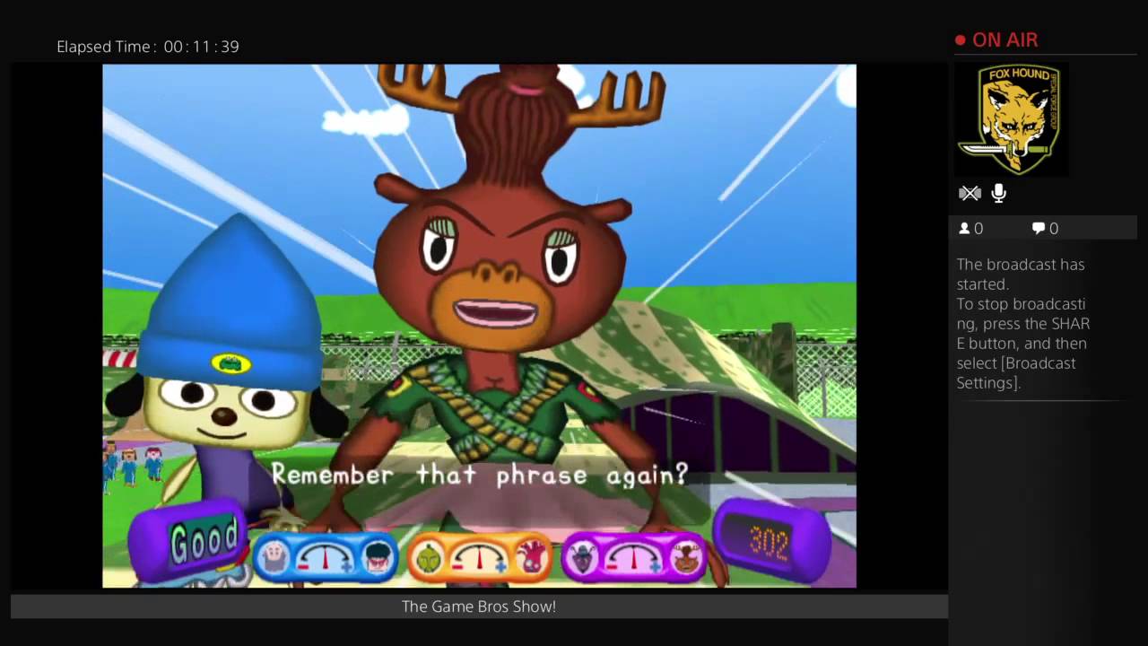 The Game bros play Parappa The Rapper 2 ! - YouTube