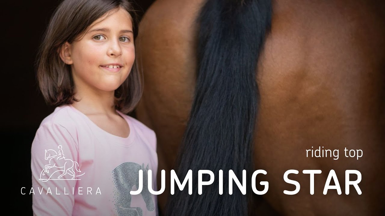 CAVALLIERA JUMPING STAR KIDS top, equestrian apparel - YouTube