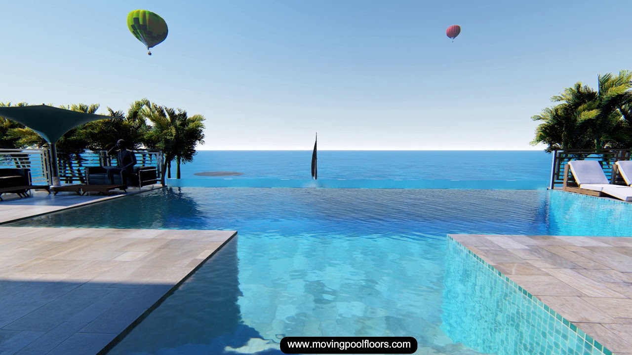 07 Beach Infinity Pool with Lifting Floor - YouTube