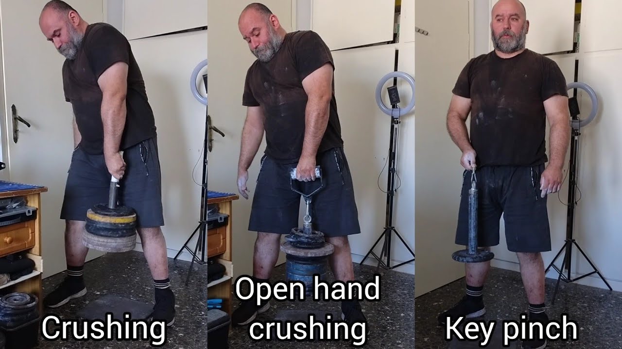 Grip training! And a rolling handle PR 👊 - YouTube
