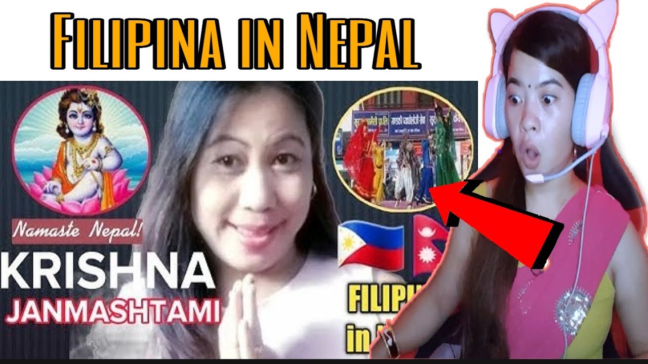 Filipino React On Celebrating KRISHNA JANMASHTAMI FESTIVAL / Filipina ...