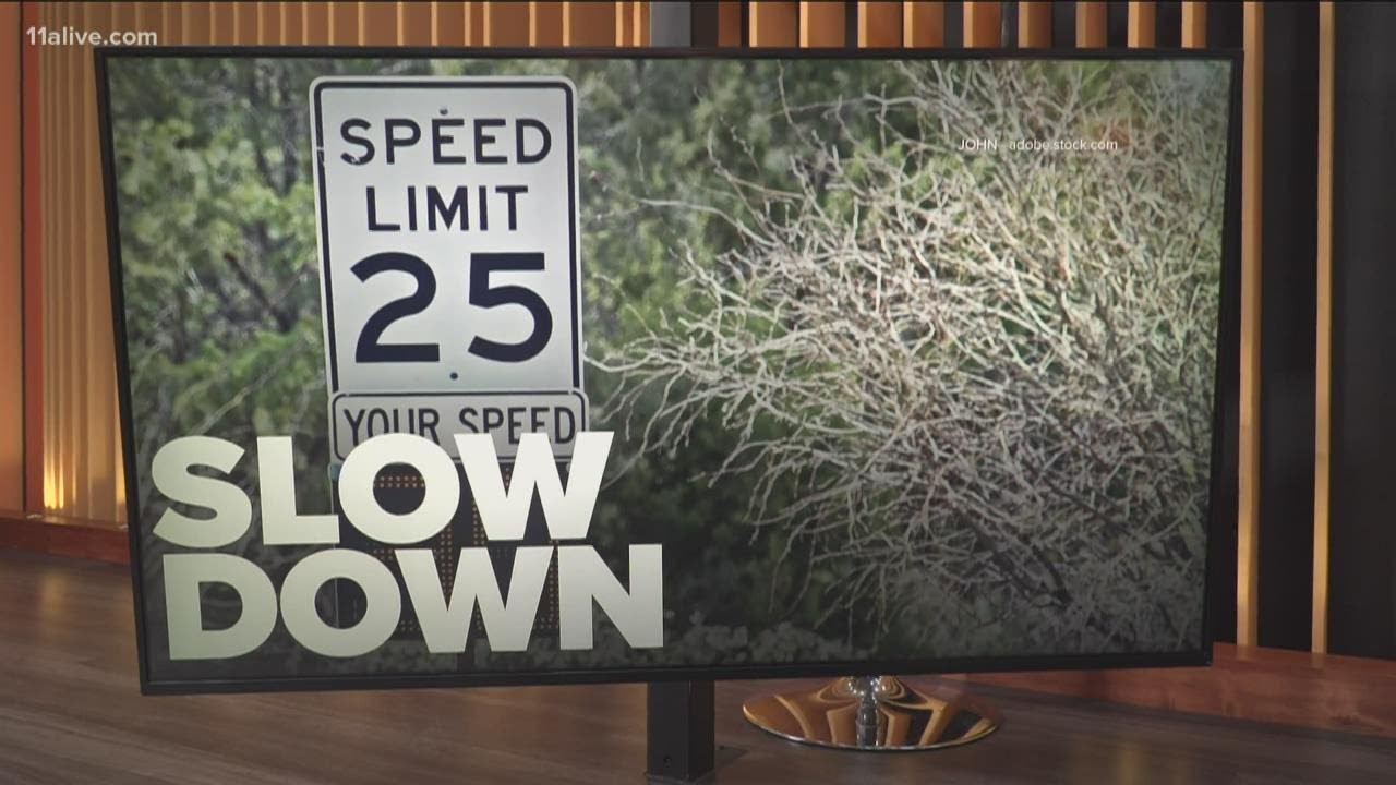 City of Atlanta installing 1,000 new speed limit signs - YouTube