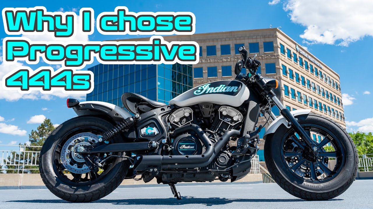 Progressive 444 Shocks Indian Scout Bobber | Reviewmotors.co
