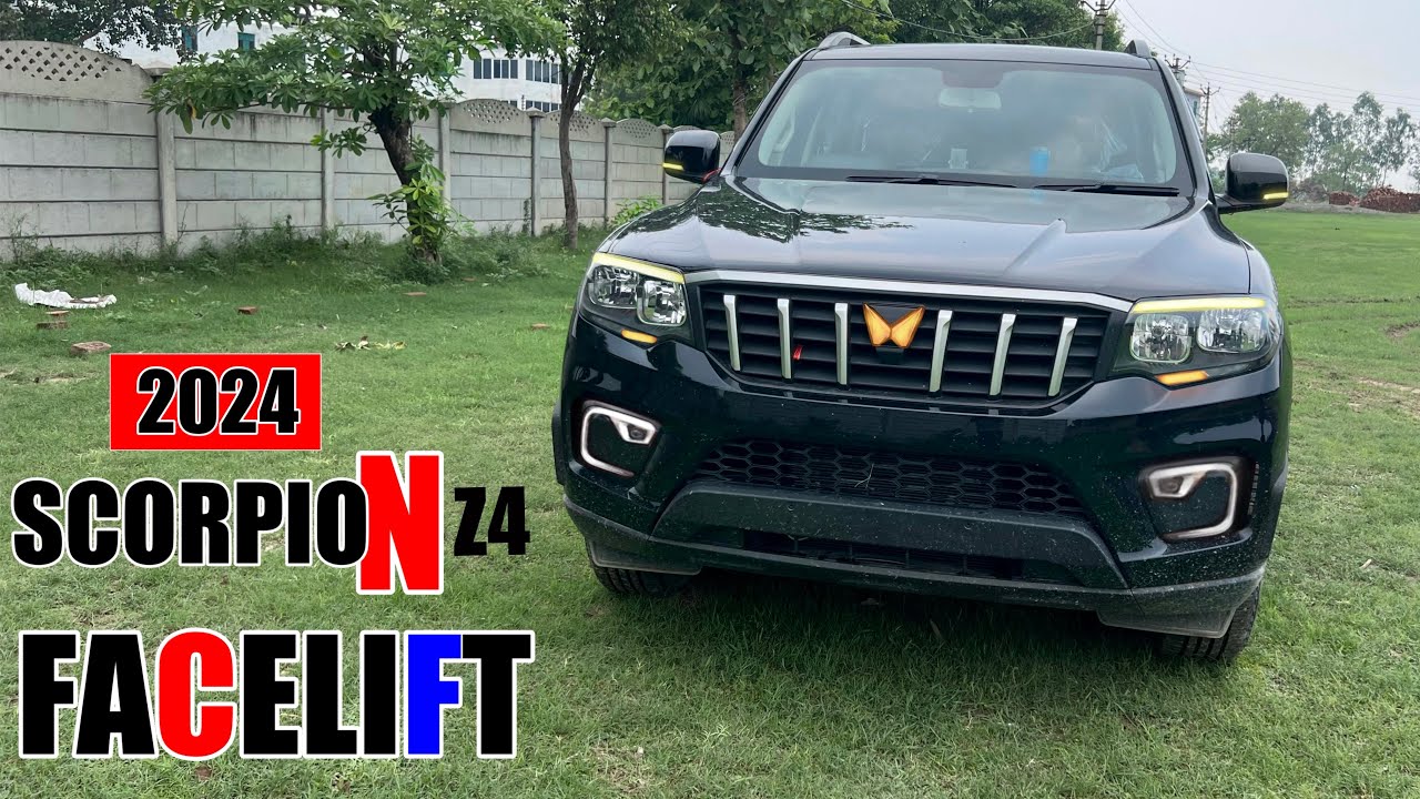 New Mahindra Scorpio N Z4 Price Mileage Feature 2024 || mahindra ...