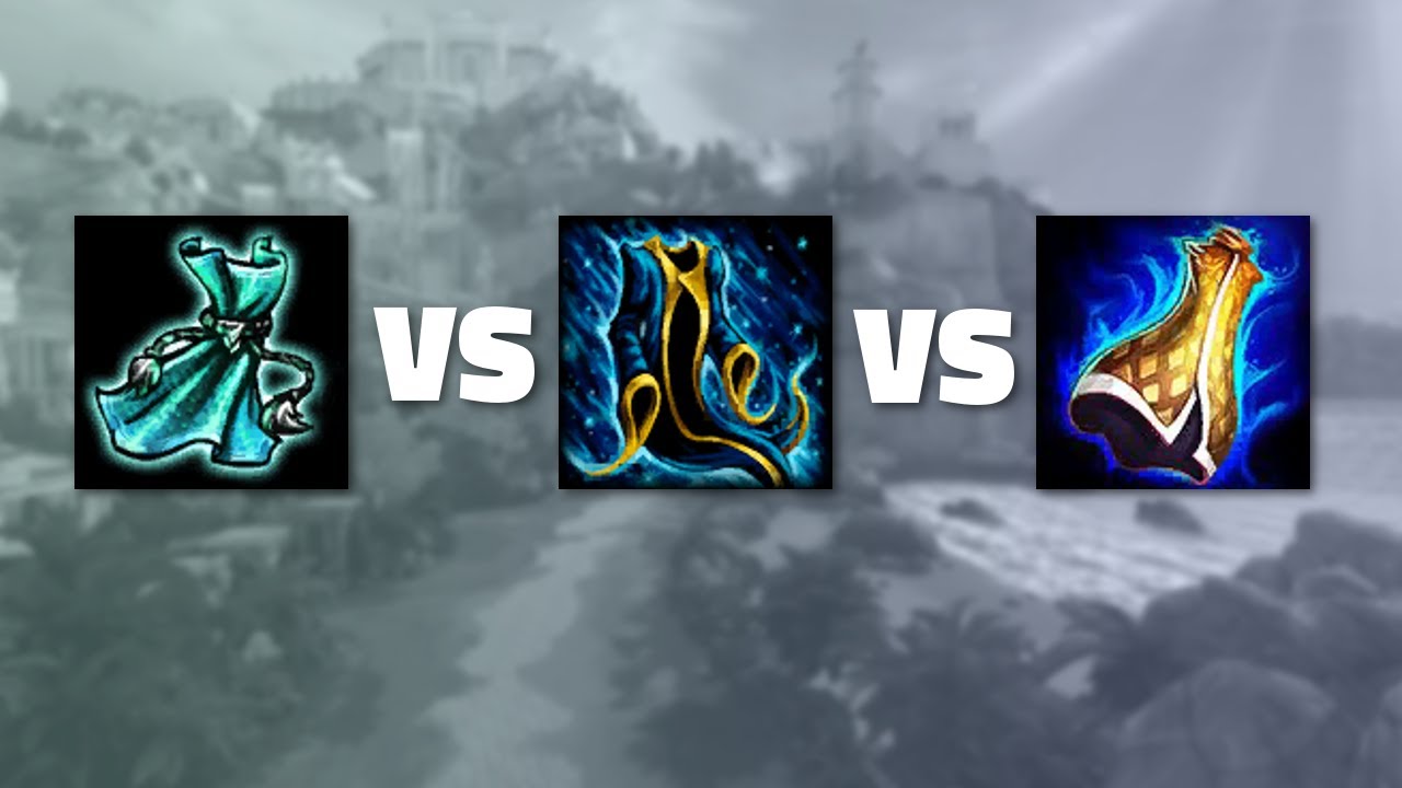 SMITE: Hide of the Urchin VS Spirit Robe VS Mantle of Discord - YouTube