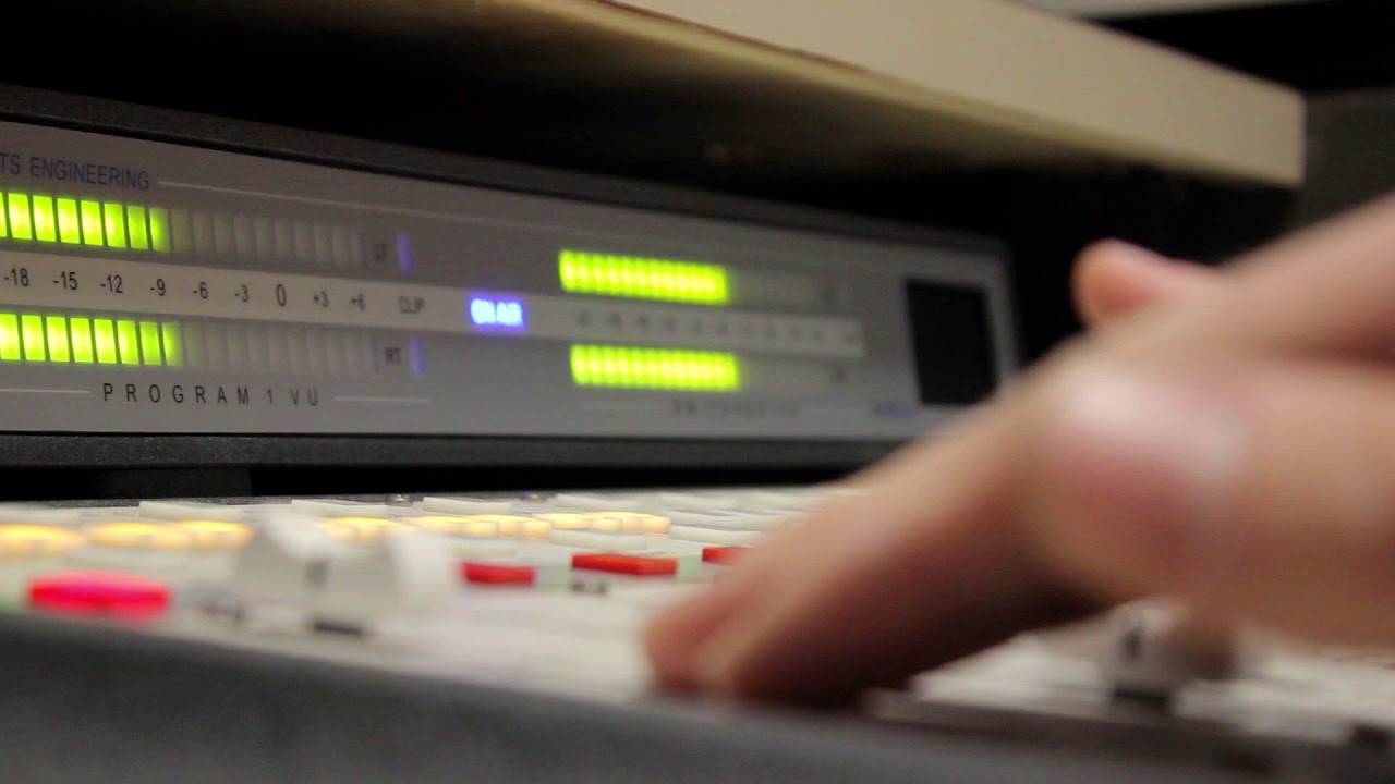 Radio Broadcasting Board In Use - YouTube